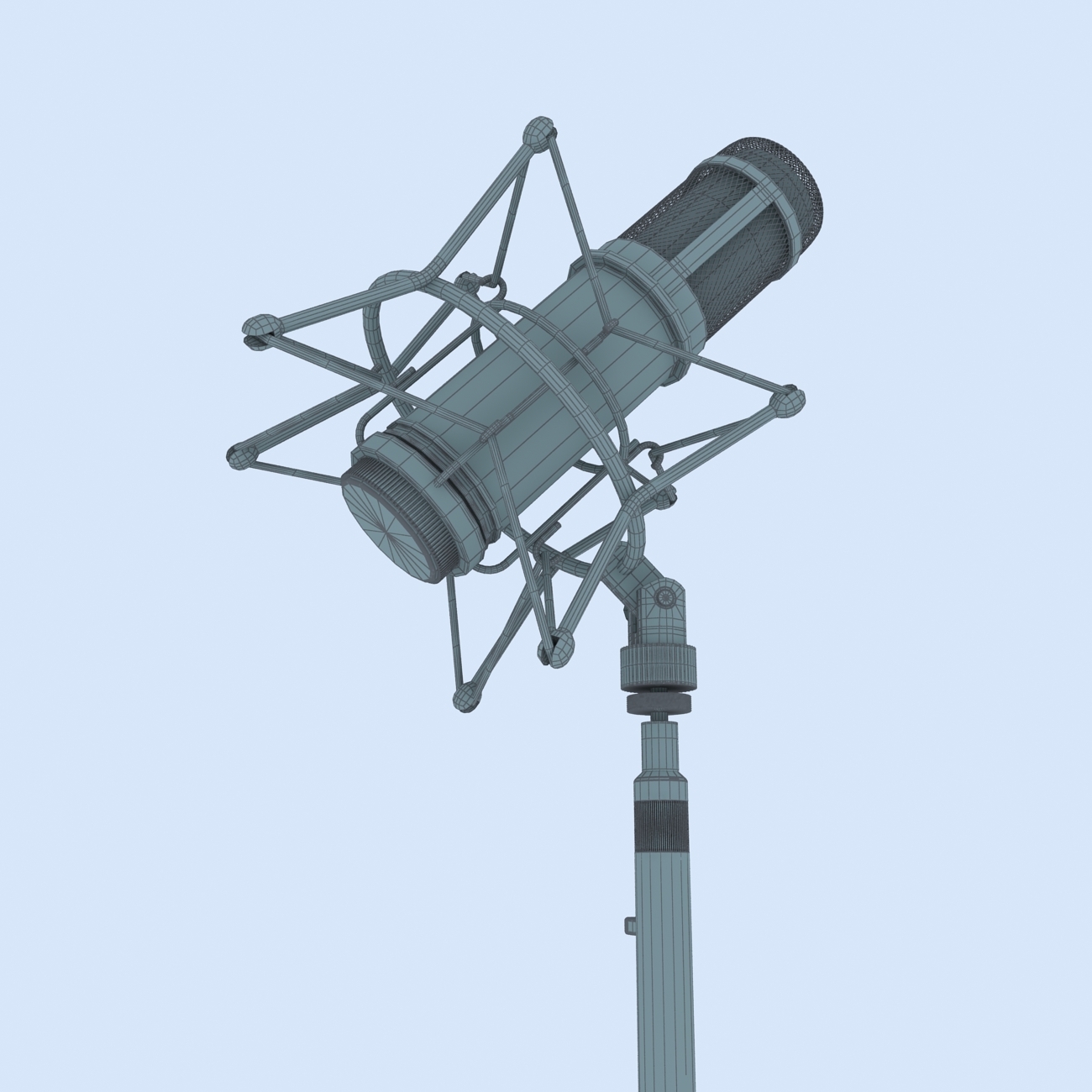 3d 3ds microphone mic studio