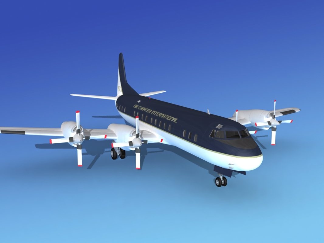 3d propellers electra lockheed charter