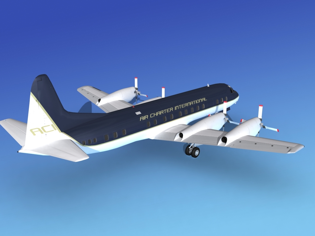 3d propellers electra lockheed charter