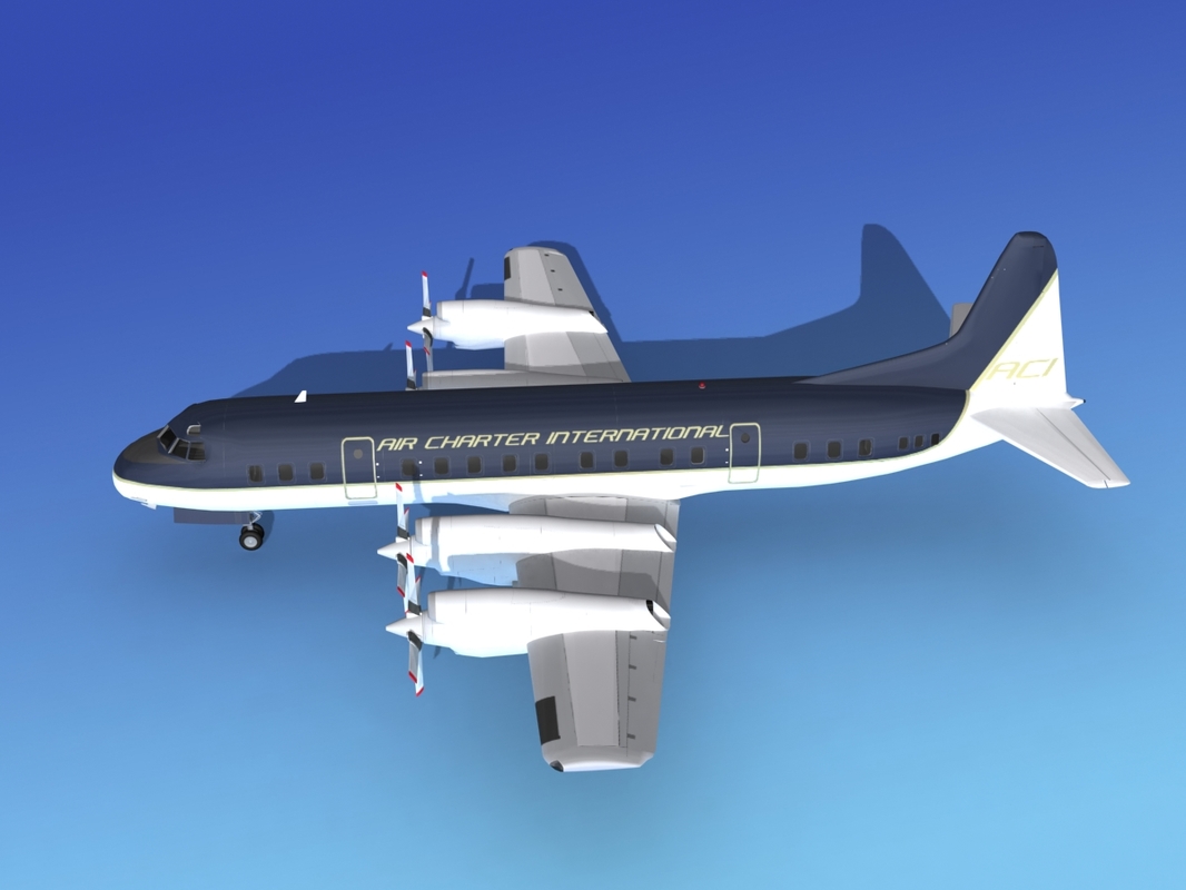 3d propellers electra lockheed charter