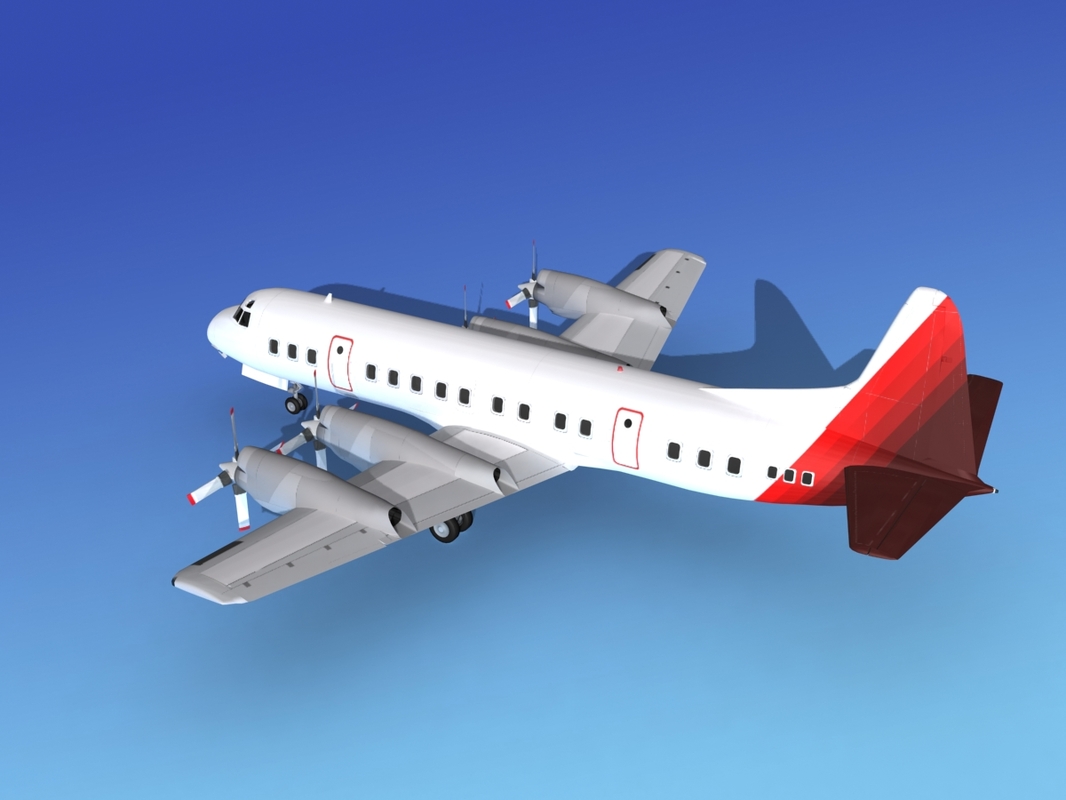 Lockheed L188 Electra II Corporativo 10 Modelo 3D - TurboSquid 872200