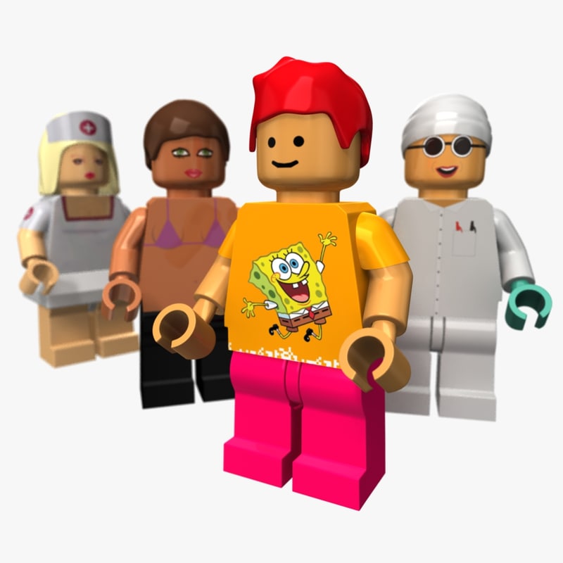 maya lego people