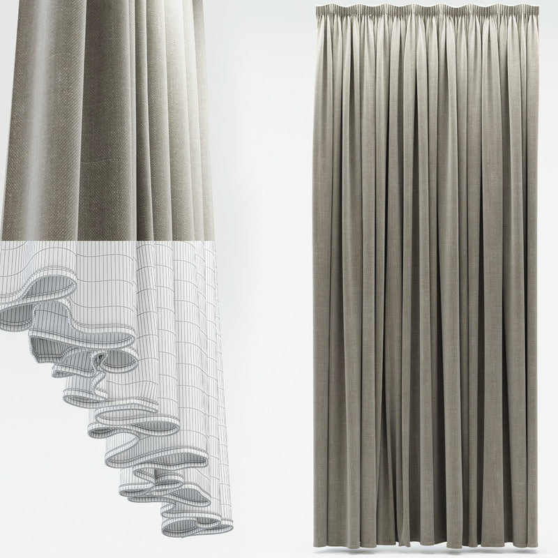 3ds max curtains