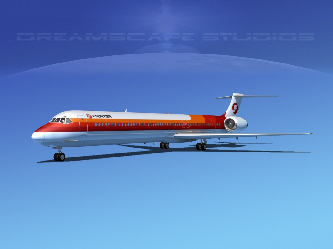 mcdonnell douglas md-80 3d 3ds