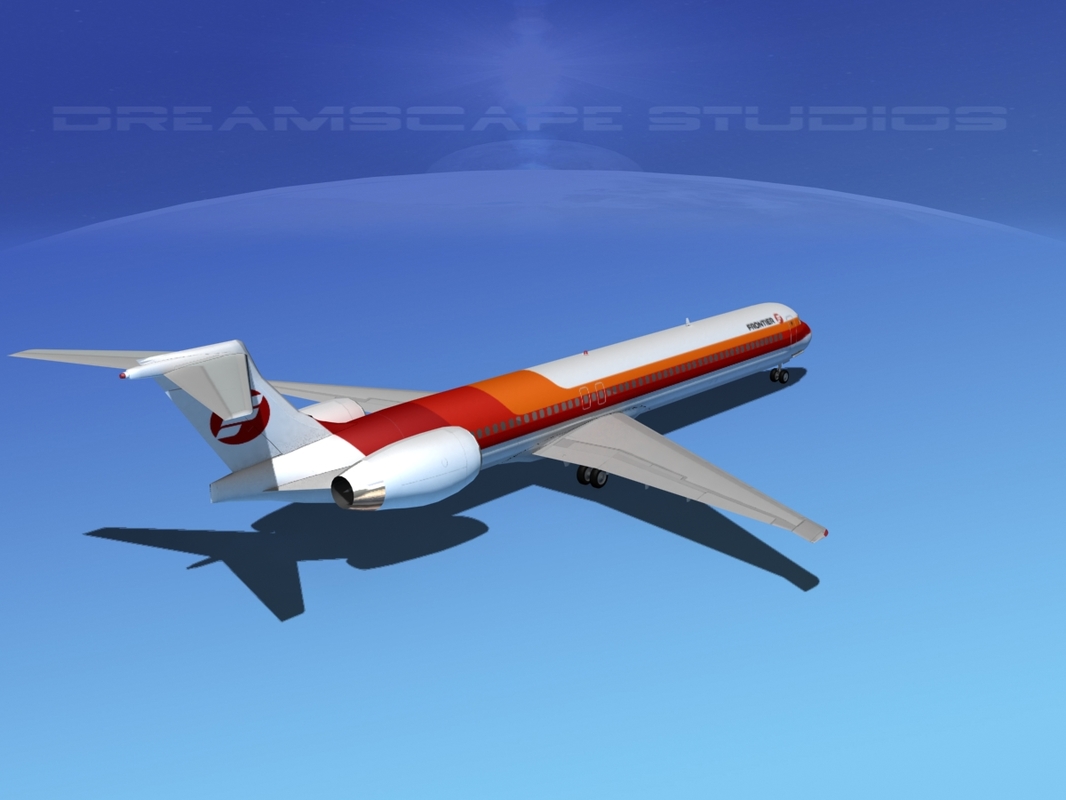 mcdonnell douglas md-80 3d 3ds