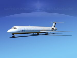Mcdonnell Douglas Md-80 3D Models for Download | TurboSquid