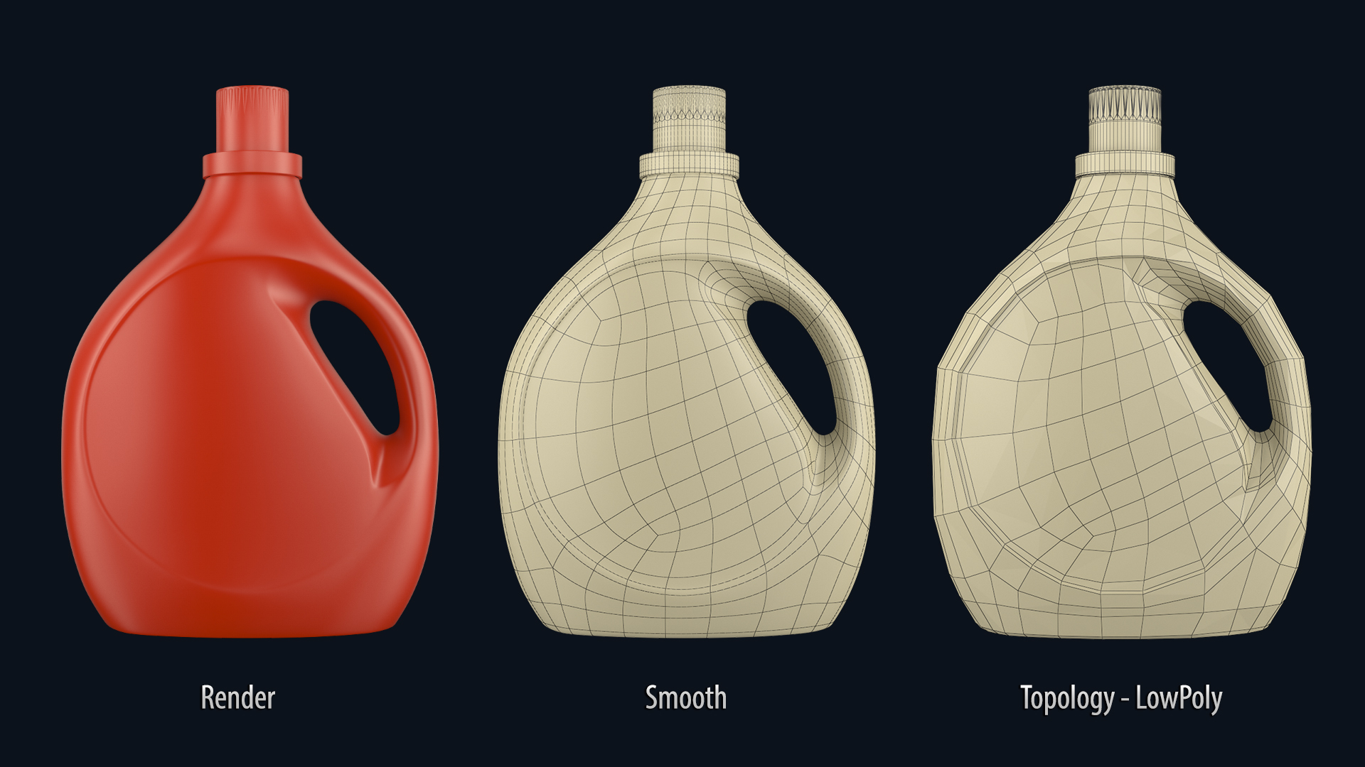 tide bottle 3d model