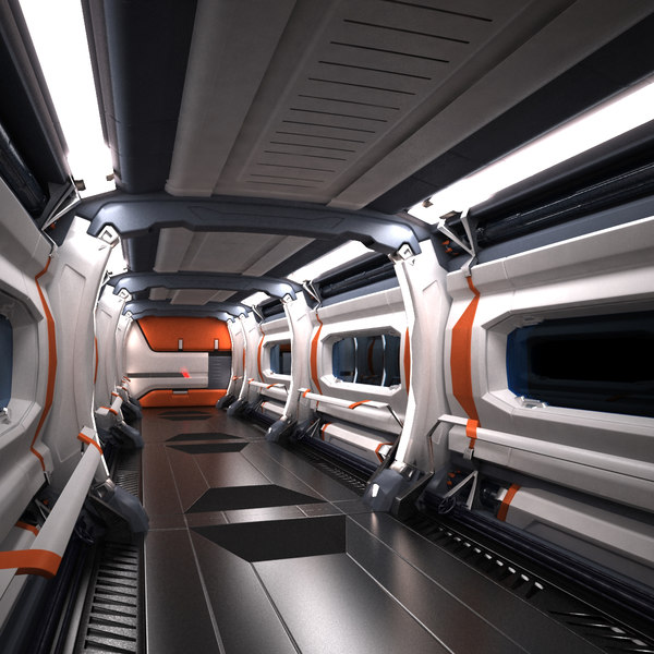 3dsmax space spaceship