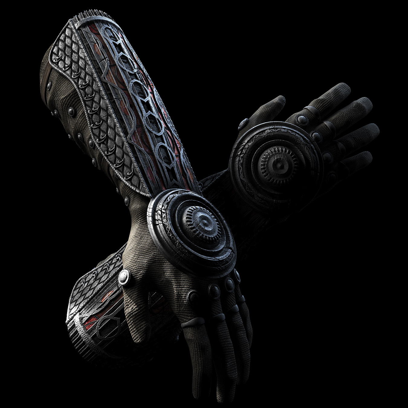 3d max fantasy gauntlet