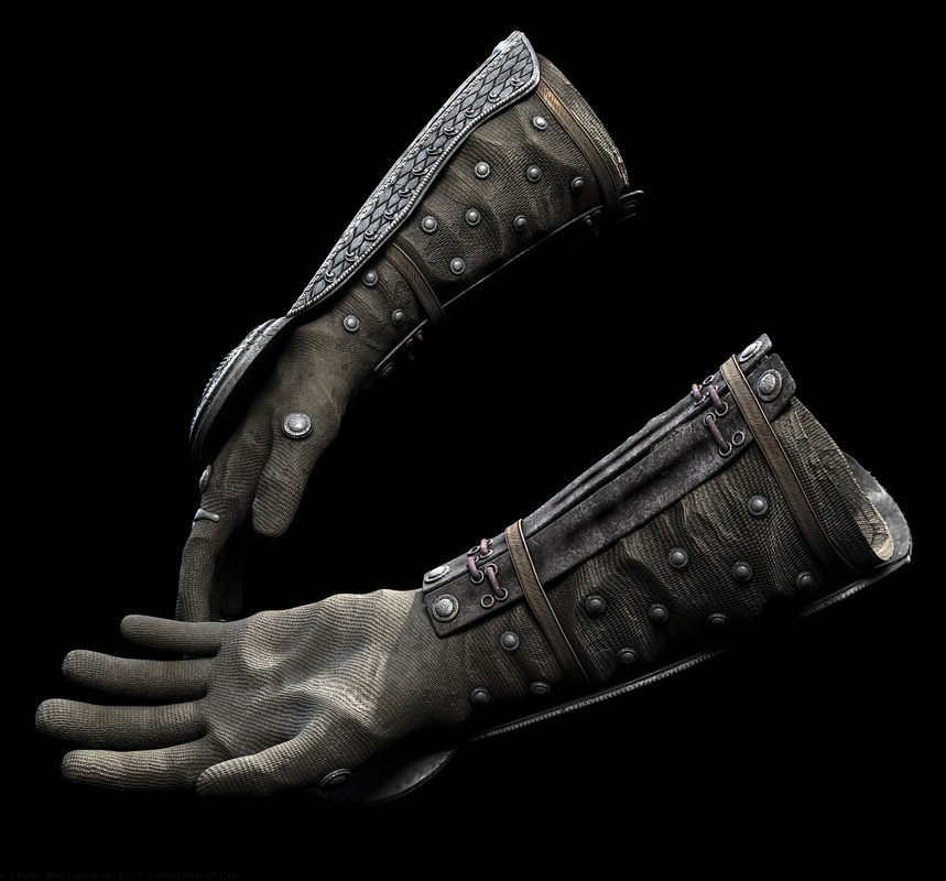 3d max fantasy gauntlet