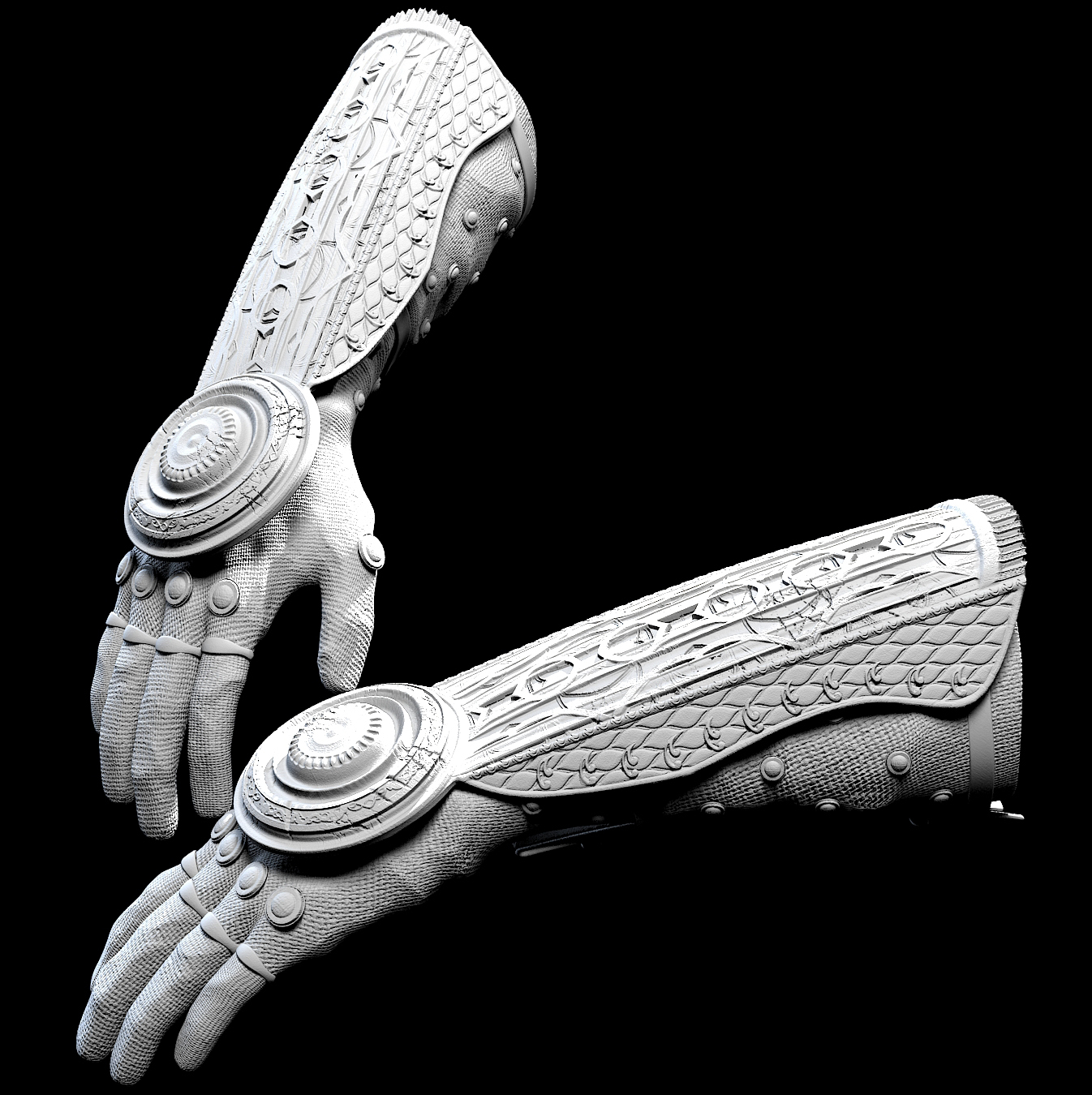 3d max fantasy gauntlet