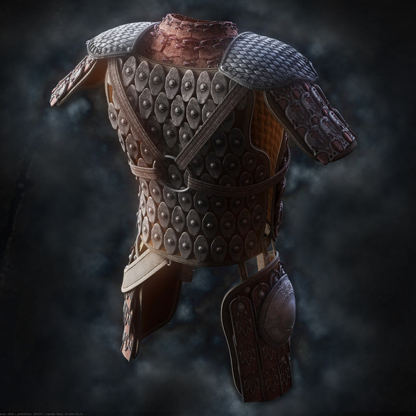 3d armor model