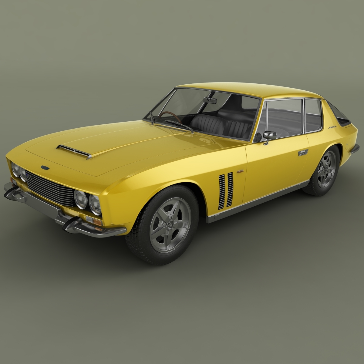 1967 jensen interceptor ff obj