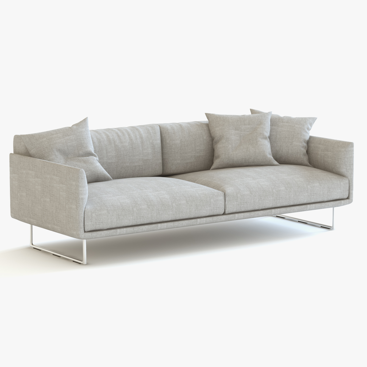 3d model mdf italia hara sofa