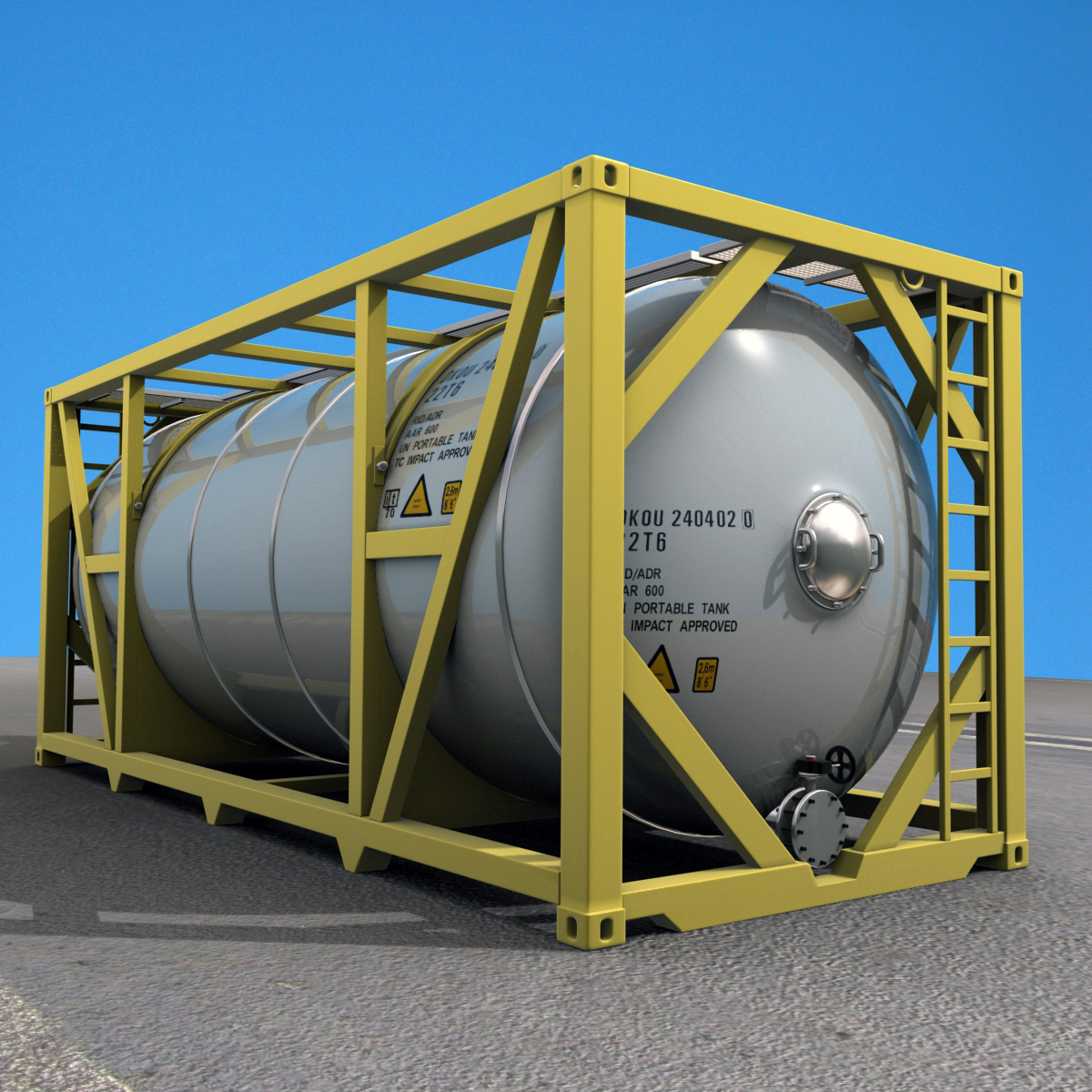 iso 20 feet tank max