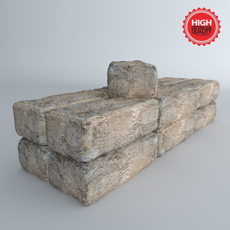fbx bricks materials