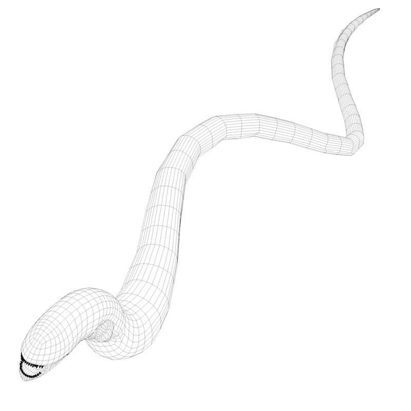 3d chestburster alien model