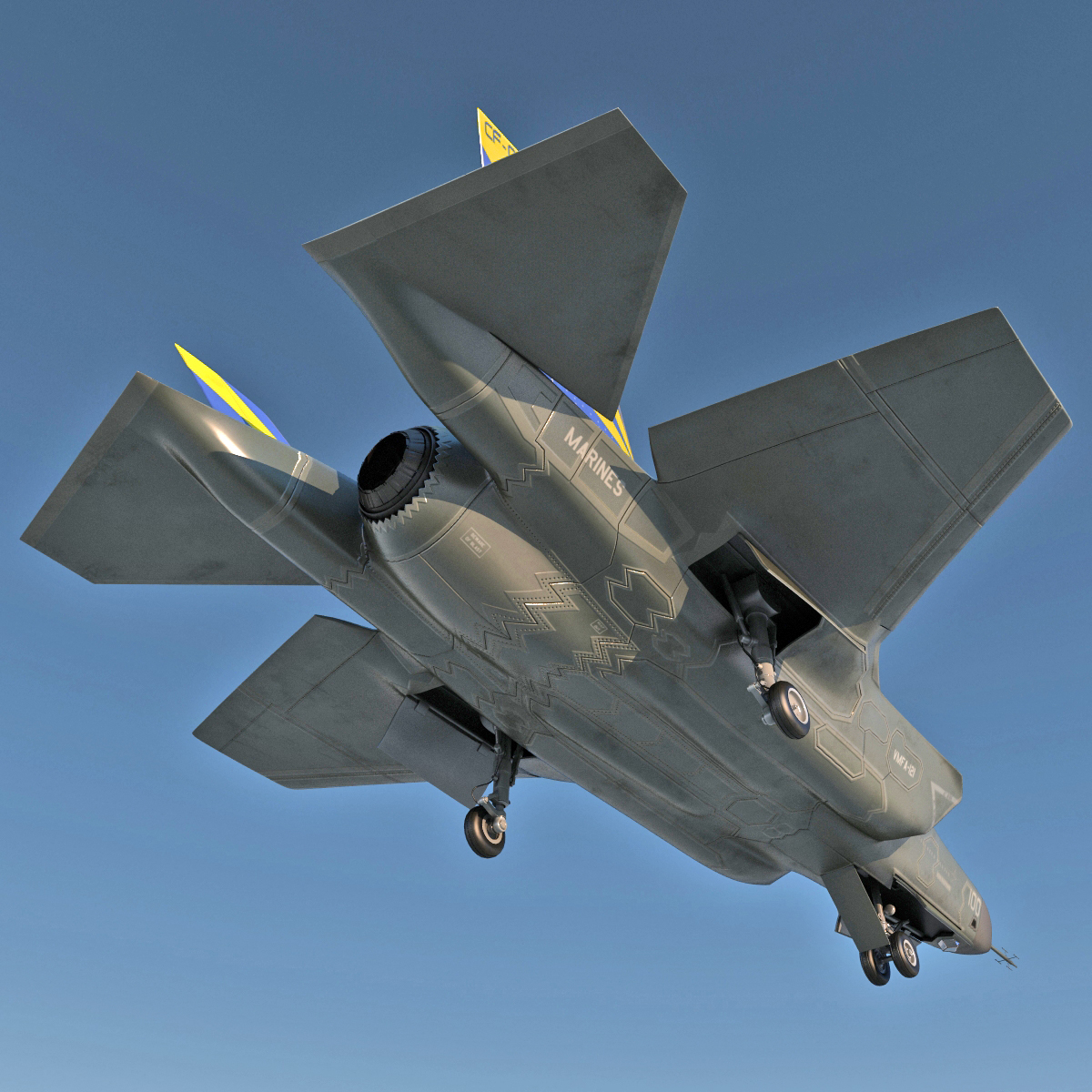 3dsmax fighter aircraft lockheed martin