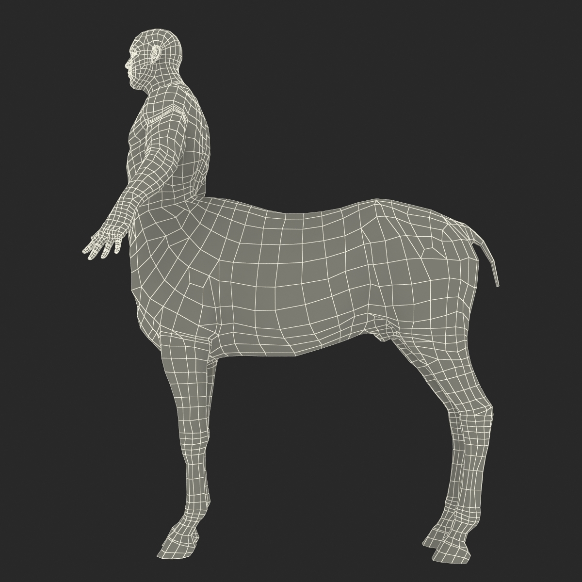 3d centaur model