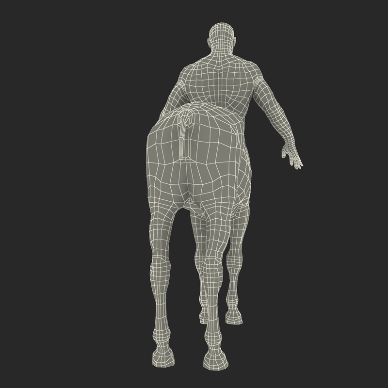 3d centaur model