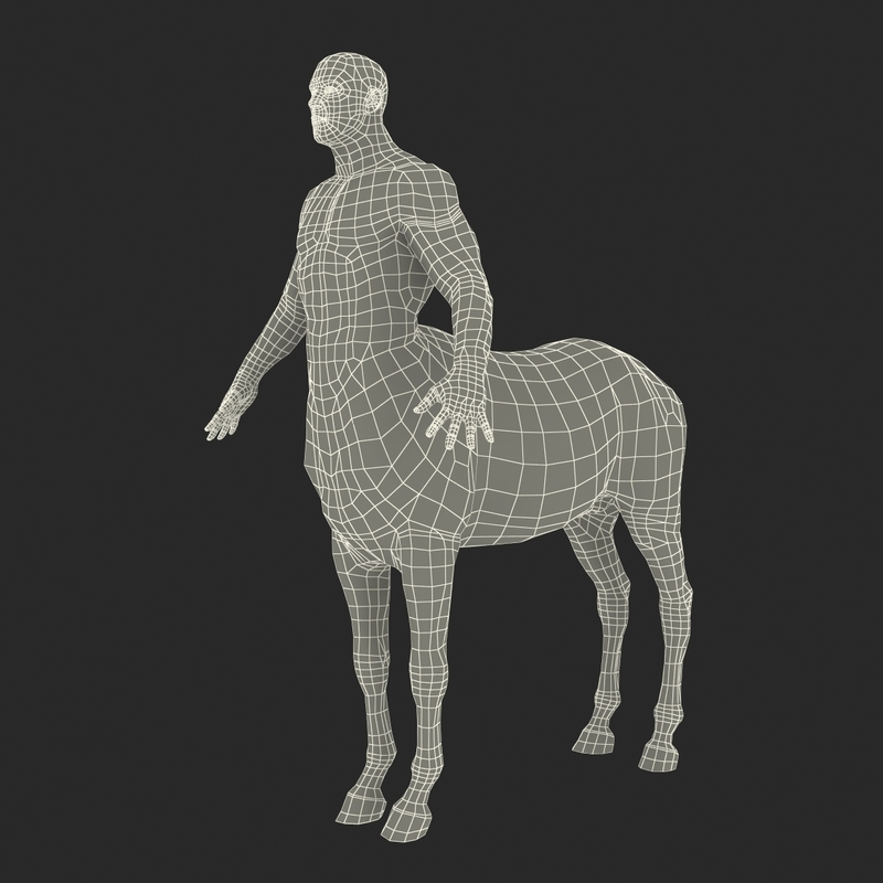 3d centaur model