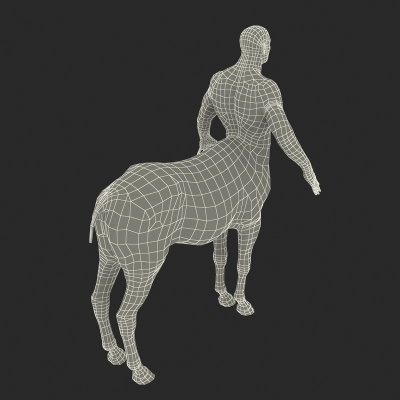 3d centaur model