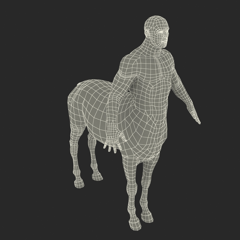 3d centaur model