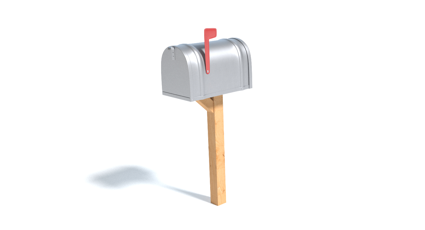 mailbox mail box 3d model