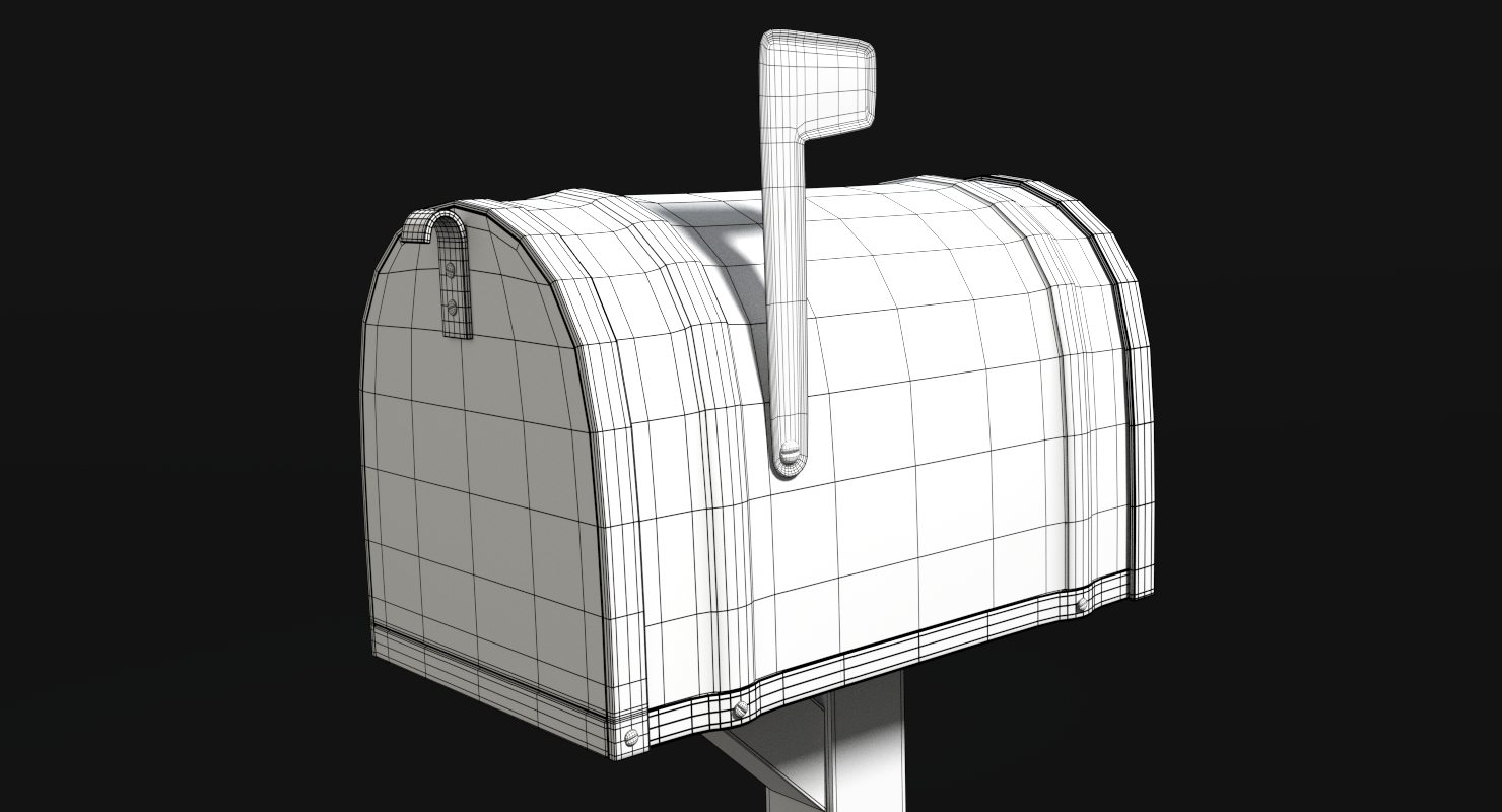 mailbox mail box 3d model