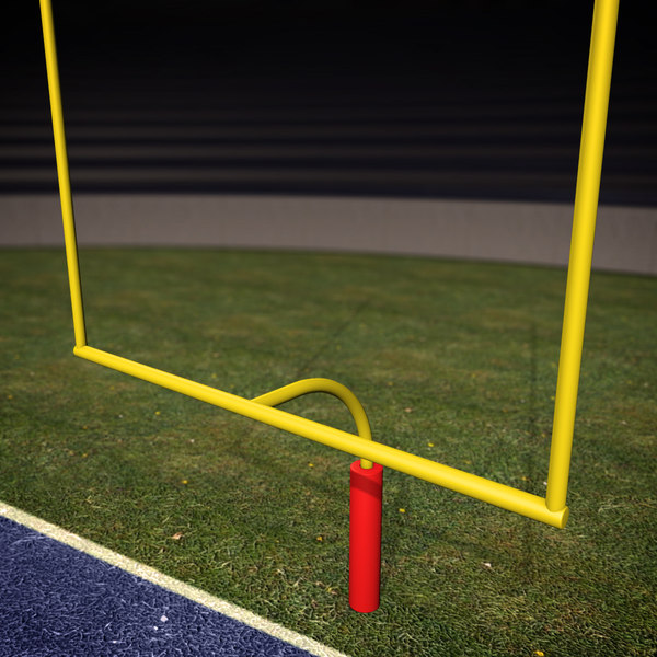 3d model of football goal post