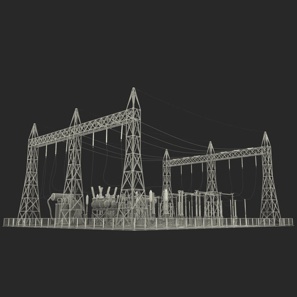 substation 5 3d model
