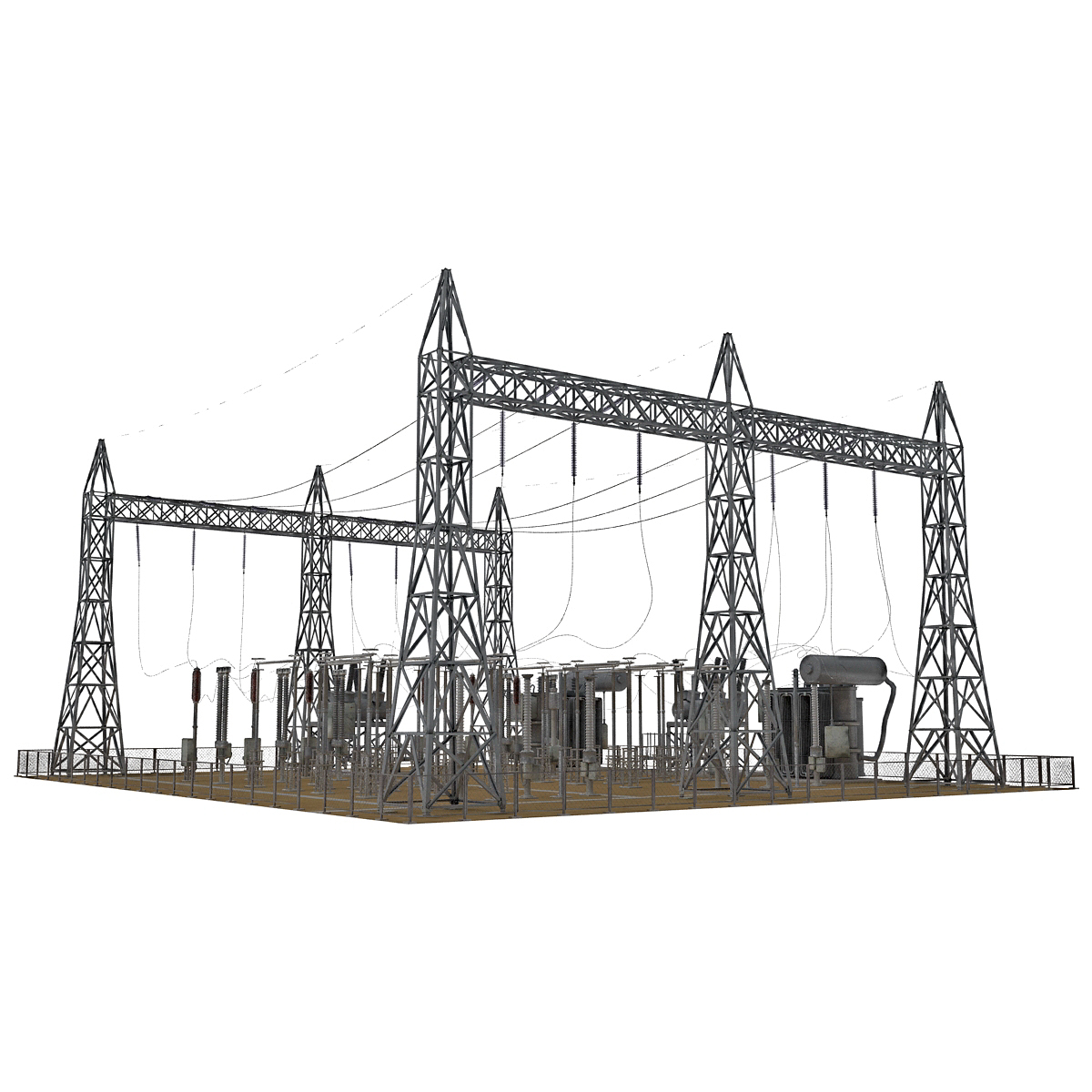 substation 5 3d model