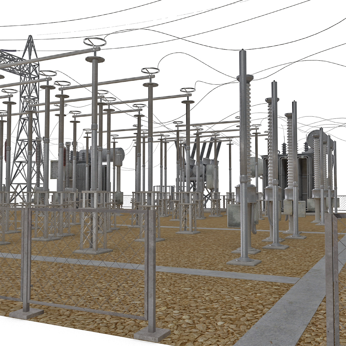 substation 5 3d model