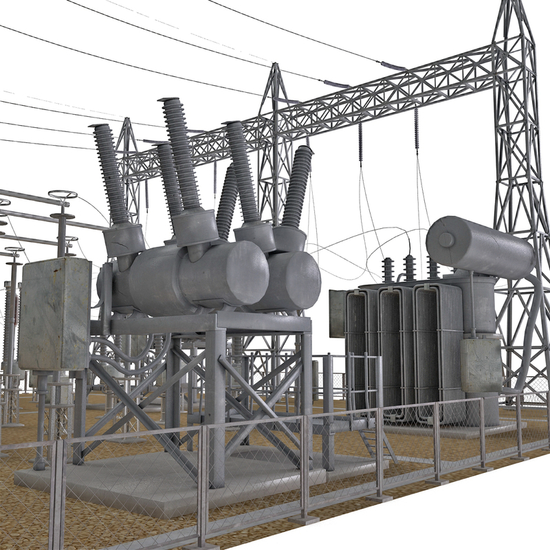 substation 5 3d model