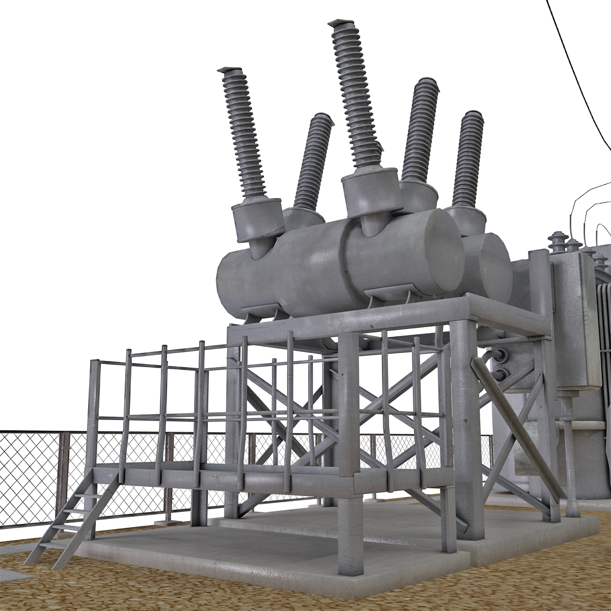 substation 5 3d model