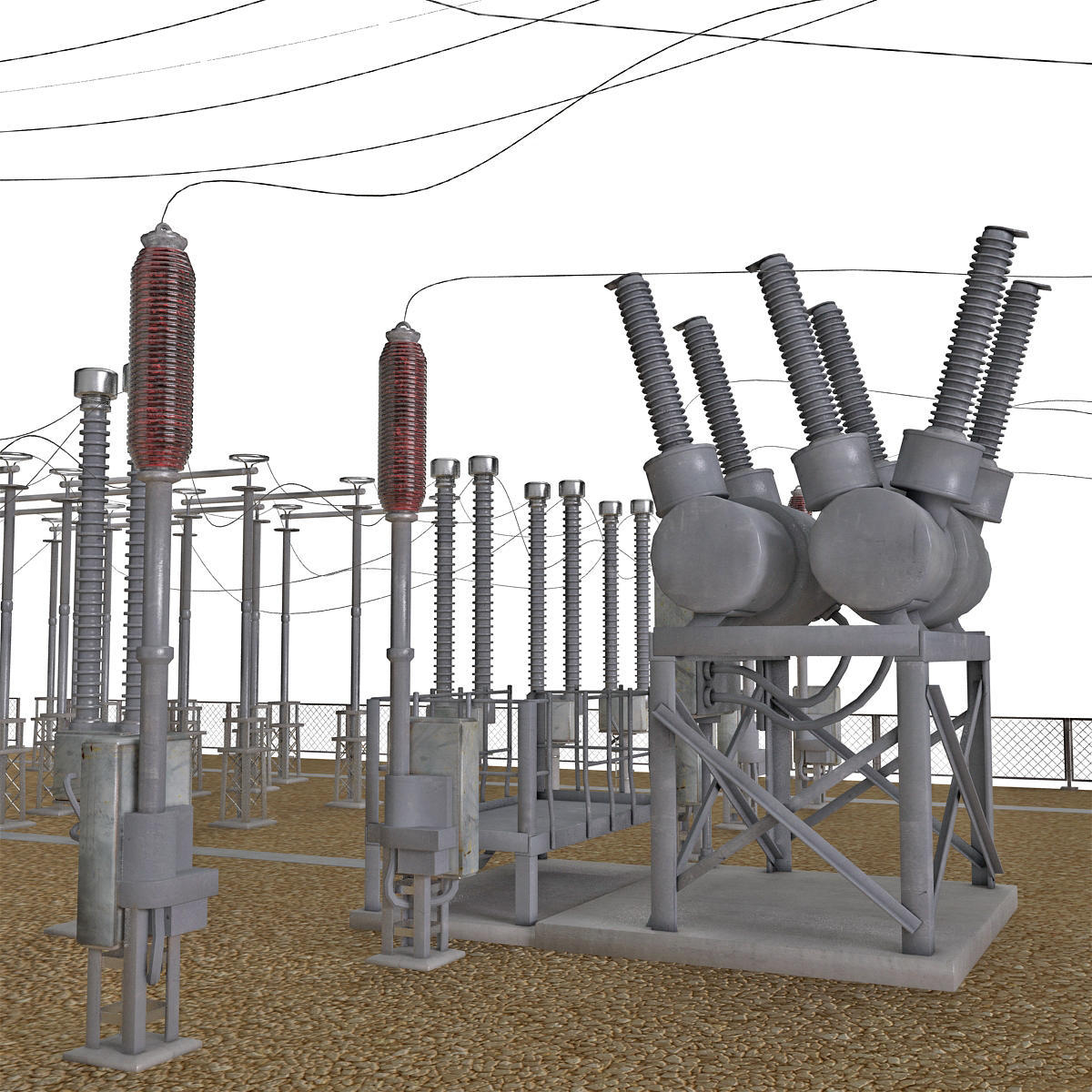 substation 5 3d model