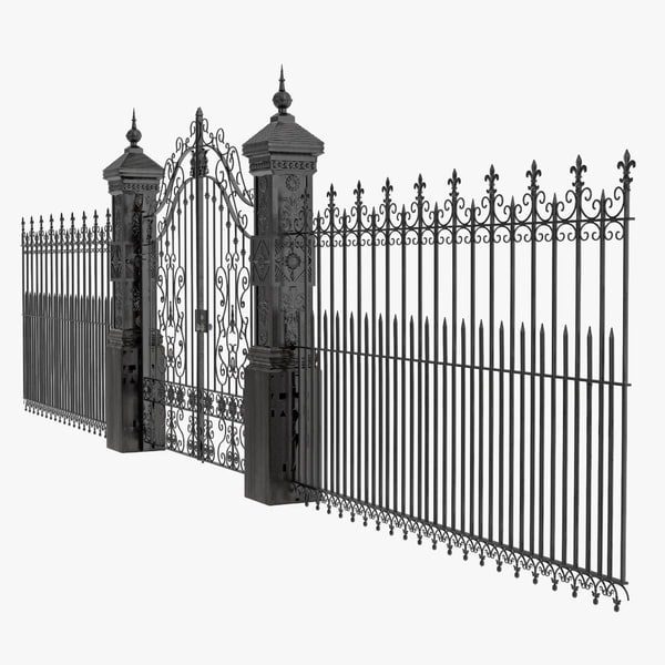 guard building gate obj