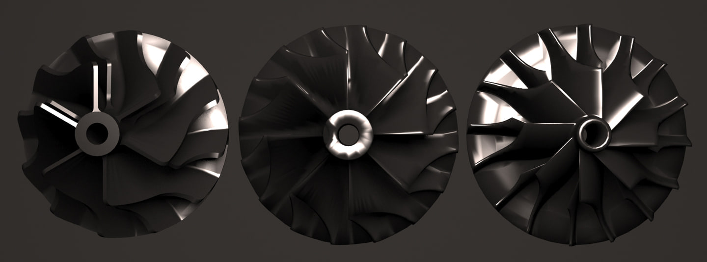 3d model impellers