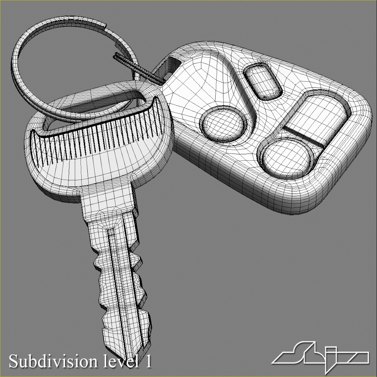 car key 2 3d 3ds