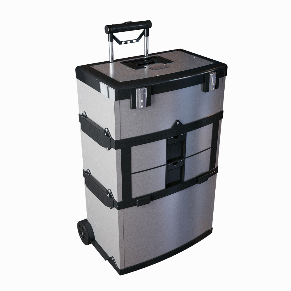 max trinity 3-in-1 suitcase tool box