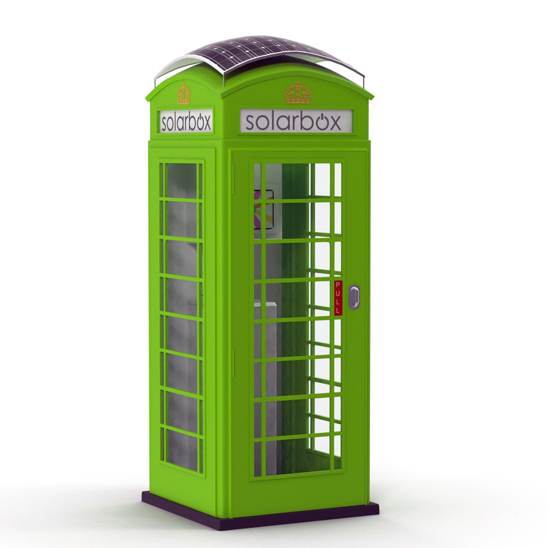 3d solarbox box solar model