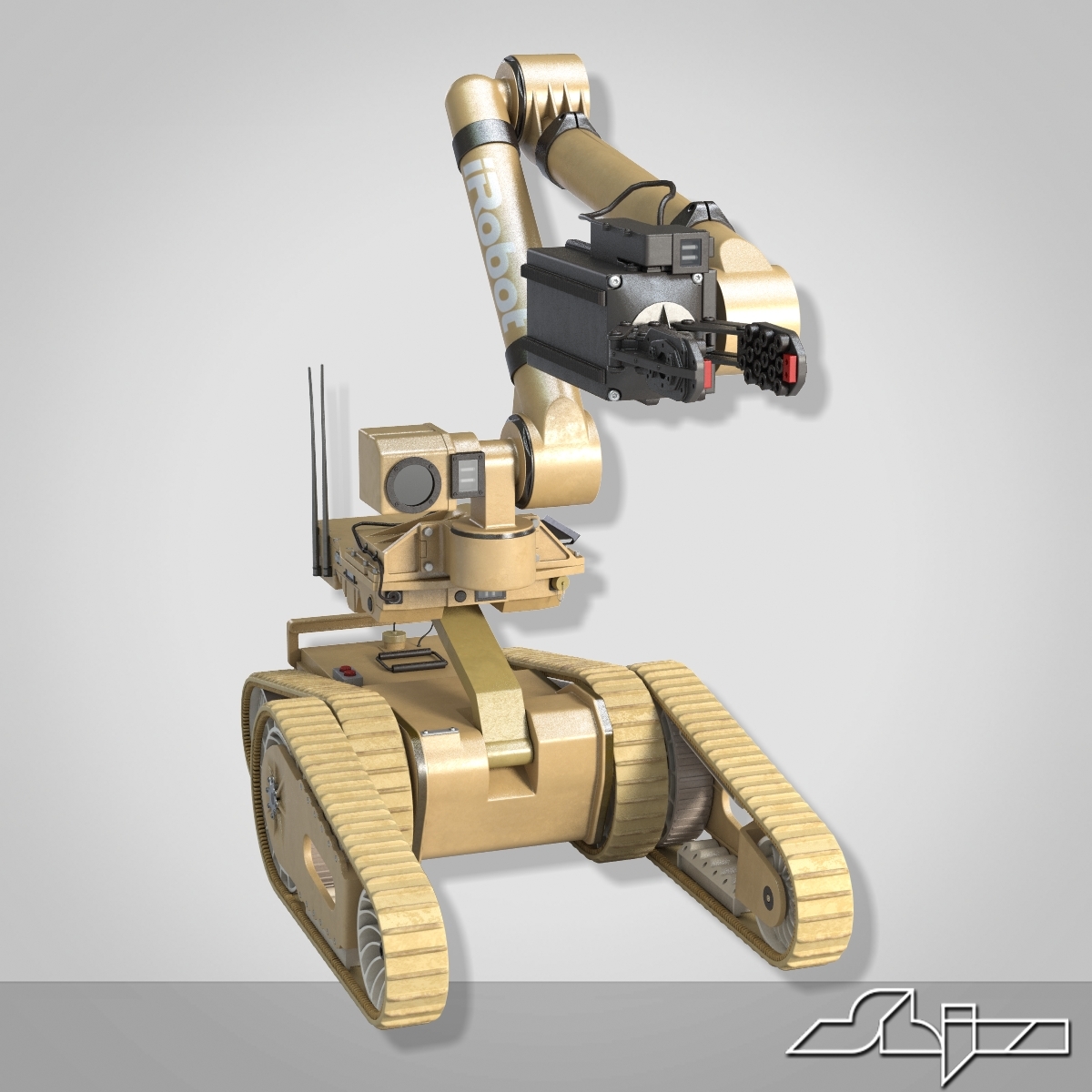 iRobot Warrior X7003D模型 - TurboSquid 873993