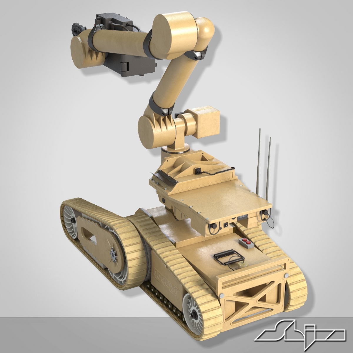 iRobot Warrior X7003D模型 - TurboSquid 873993