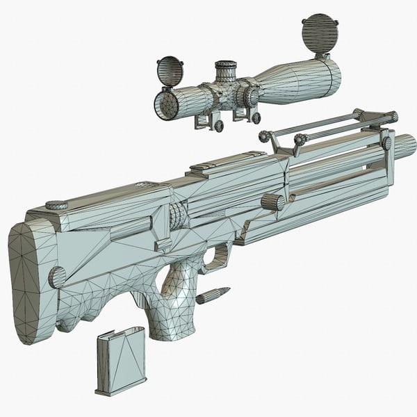 walther wa 2000 normal maps 3d max