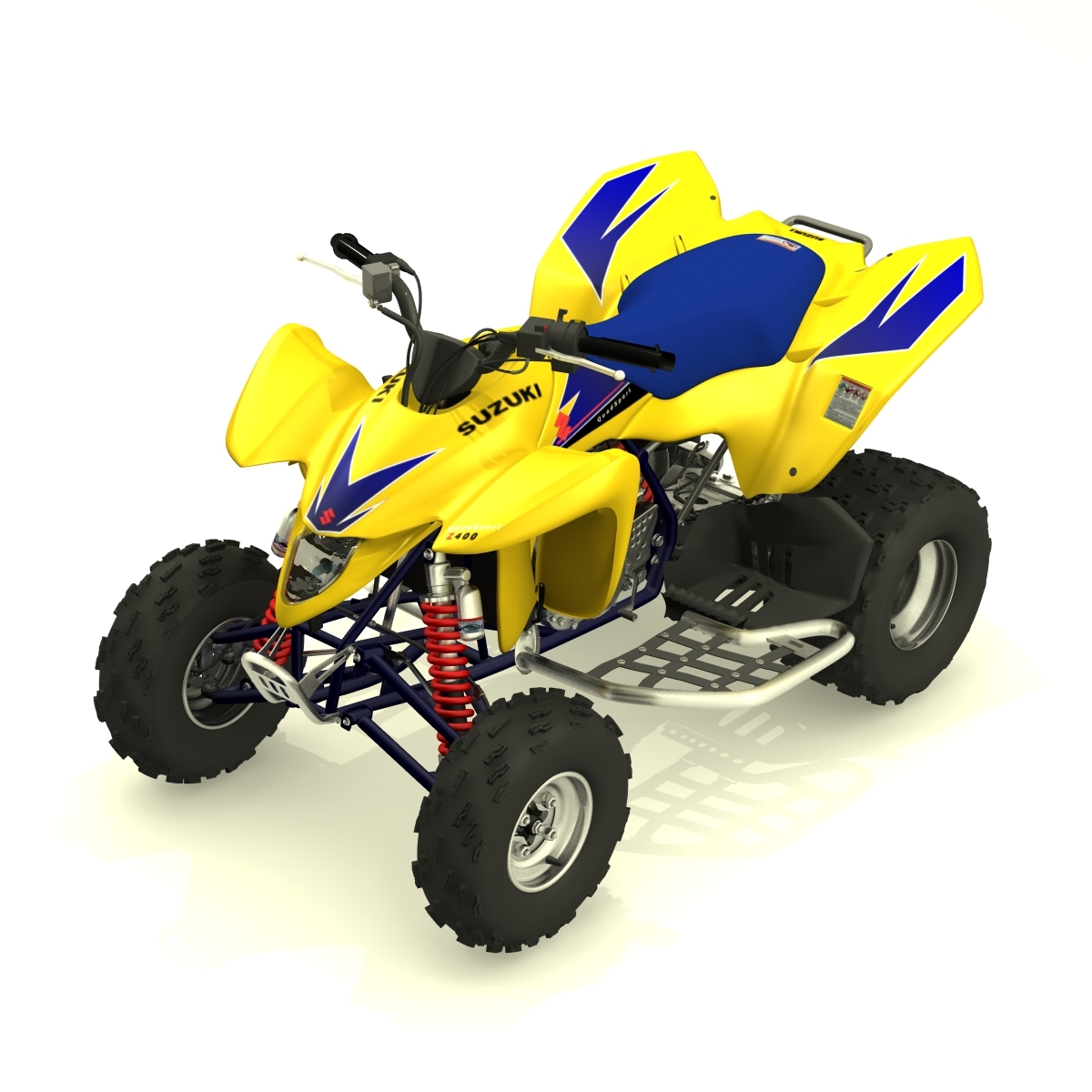 3d suzuki ltz-400 quad model