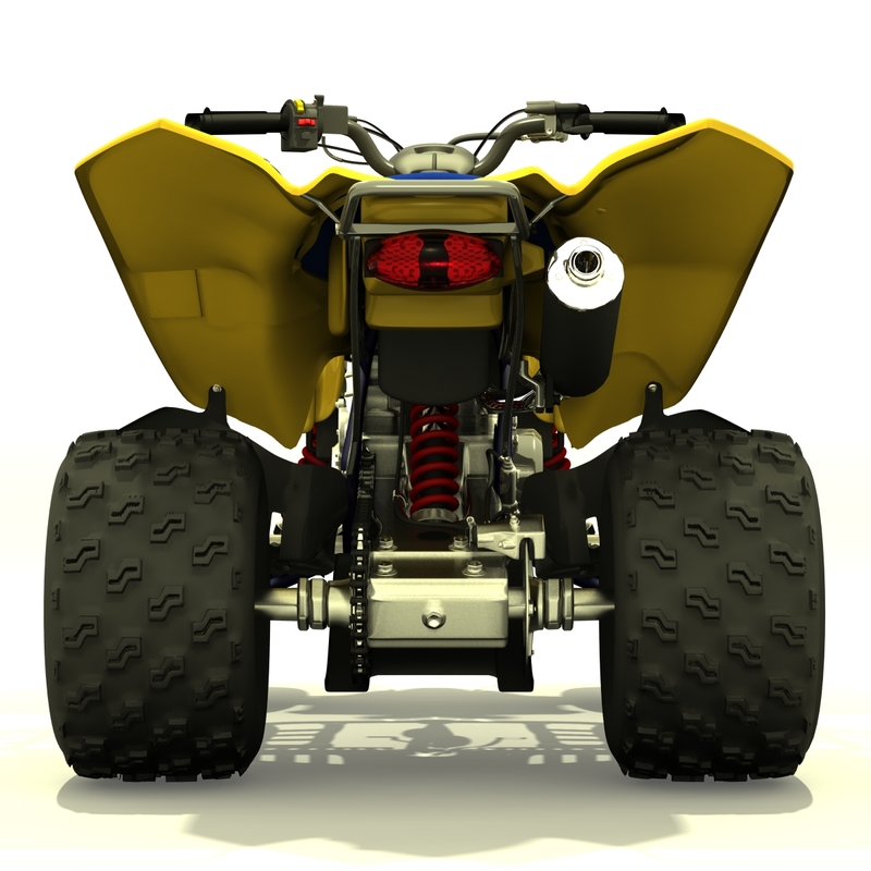 3d suzuki ltz-400 quad model