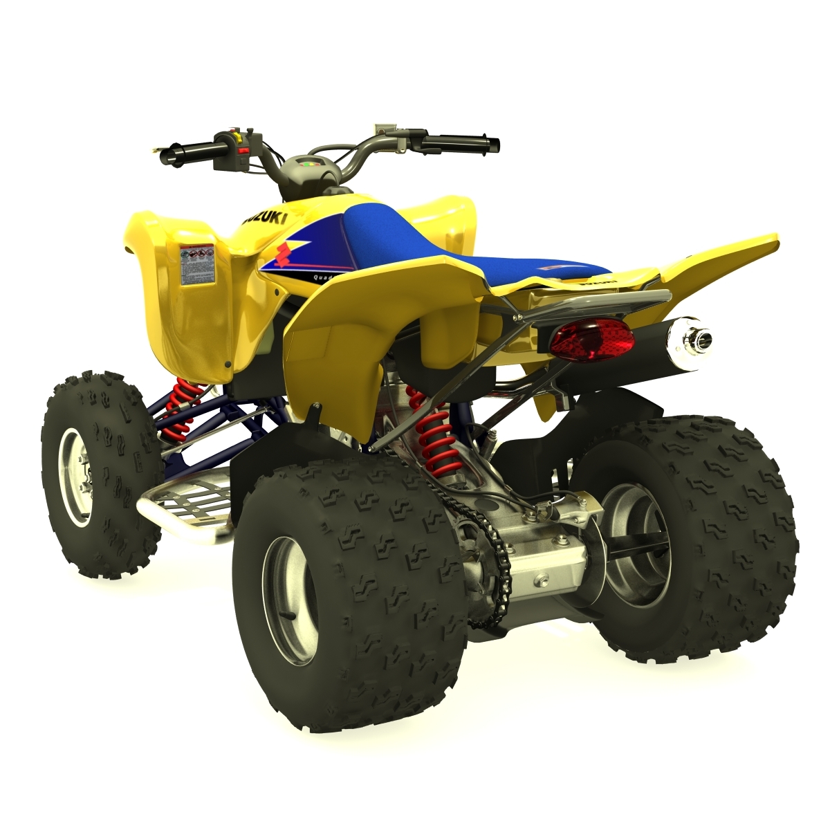 3d suzuki ltz-400 quad model