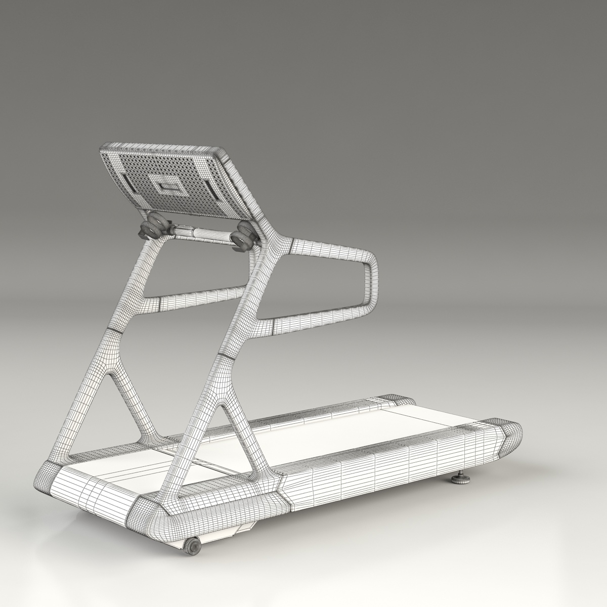 technogym run personal treadmill 3d max