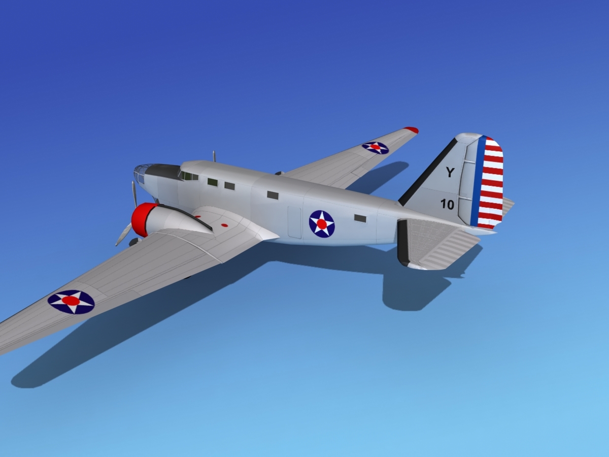3ds douglas b-18 bolo bomber
