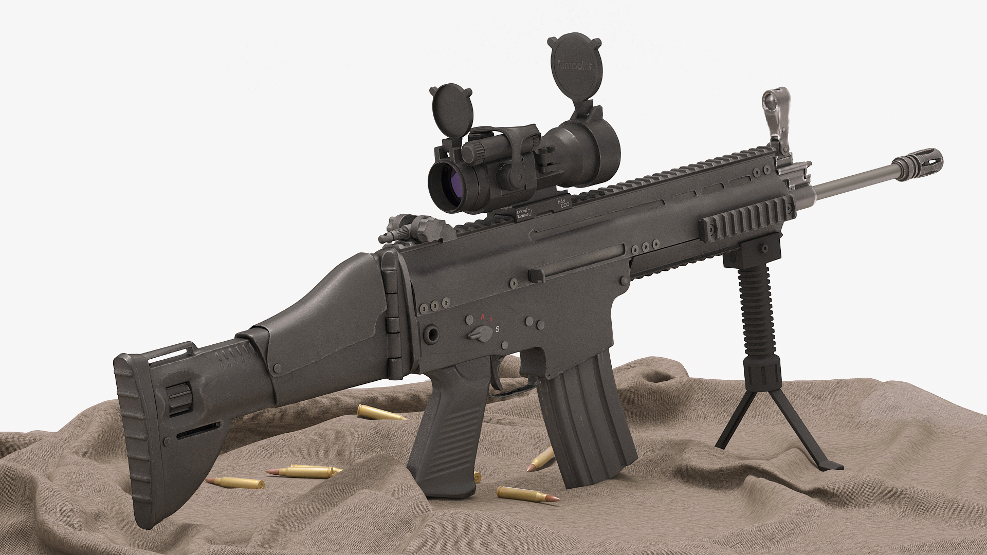 combat assault rifle fn scar max